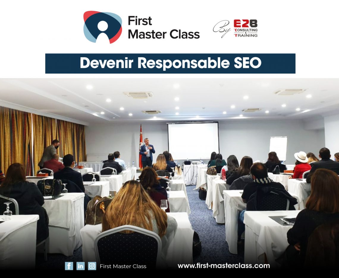 Cours en ligne Devenir Responsable SEO - FirstMasterClass